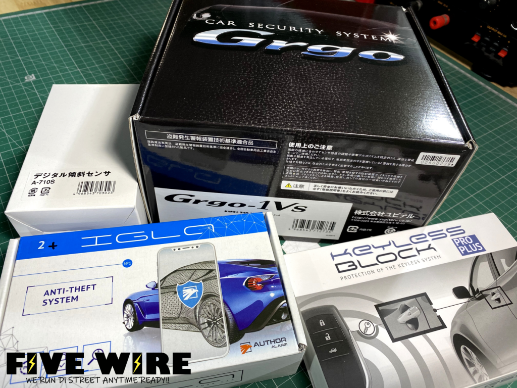 30後期アルファードHVにGrgo+IGLA+KEYLESS BLOCK！ | 大阪FIVE WIRE公式ブログ