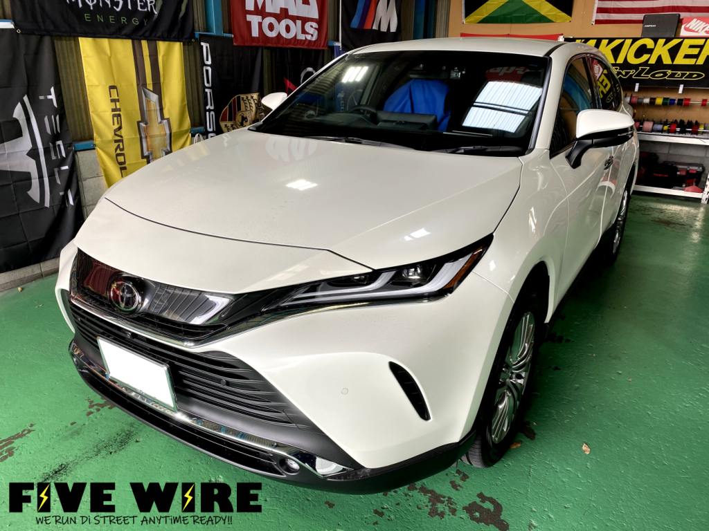 新型80ハリアーにAUTHOR ALARM最強イモビライザIGLA！ | 大阪FIVE WIRE公式ブログ