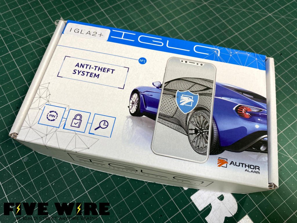 ランドクルーザープラド150にAUTHOR ALARMイモビライザIGLA！ | 大阪FIVE WIRE公式ブログ