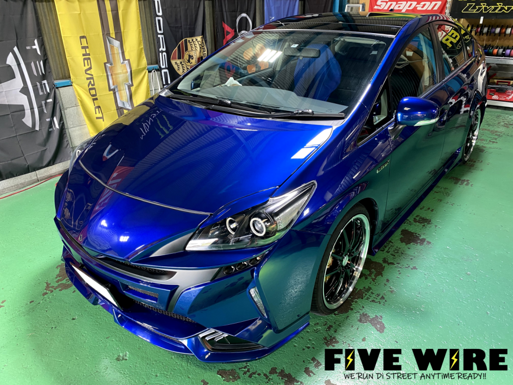 30プリウスにAUTHOR ALARM最強イモビライザIGLA！ | 大阪FIVE WIRE公式ブログ