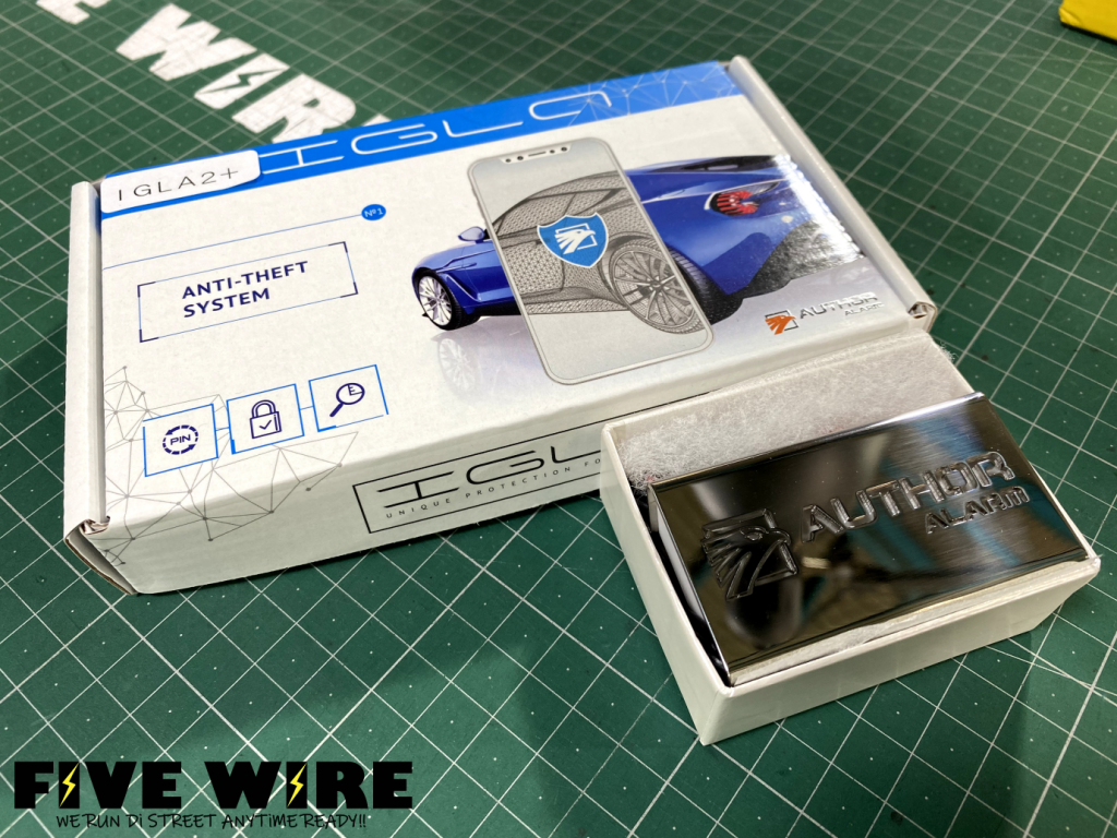 150プラドにAUTHOR ALARM最強イモビライザIGLA！ | 大阪FIVE WIRE公式ブログ