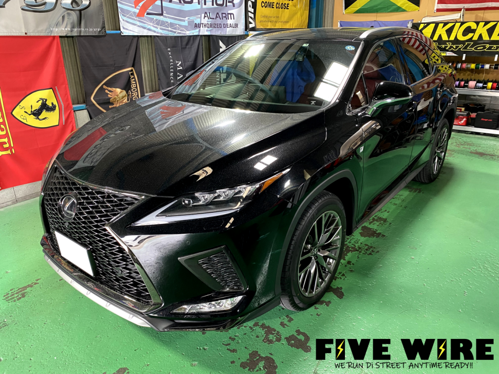 レクサスRX300にIGLA＆KEYLESS BLOCK！ | 大阪FIVE WIRE公式ブログ