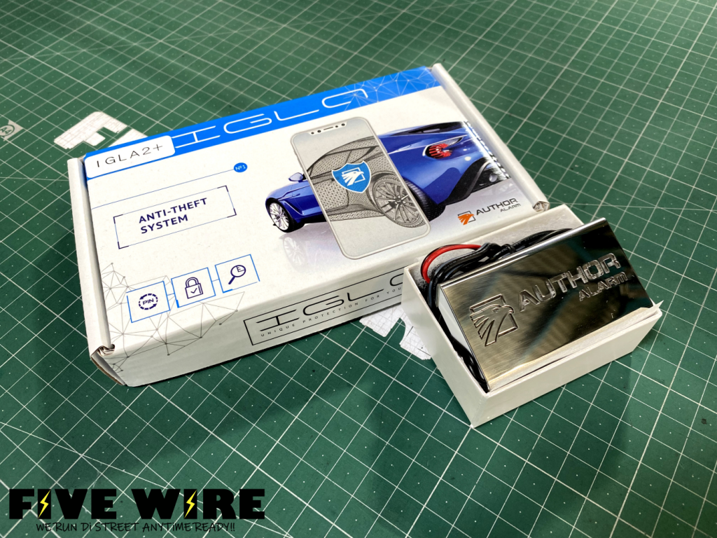 150プラドにAUTHOR ALARM最強イモビライザIGLA！ | 大阪FIVE WIRE公式ブログ