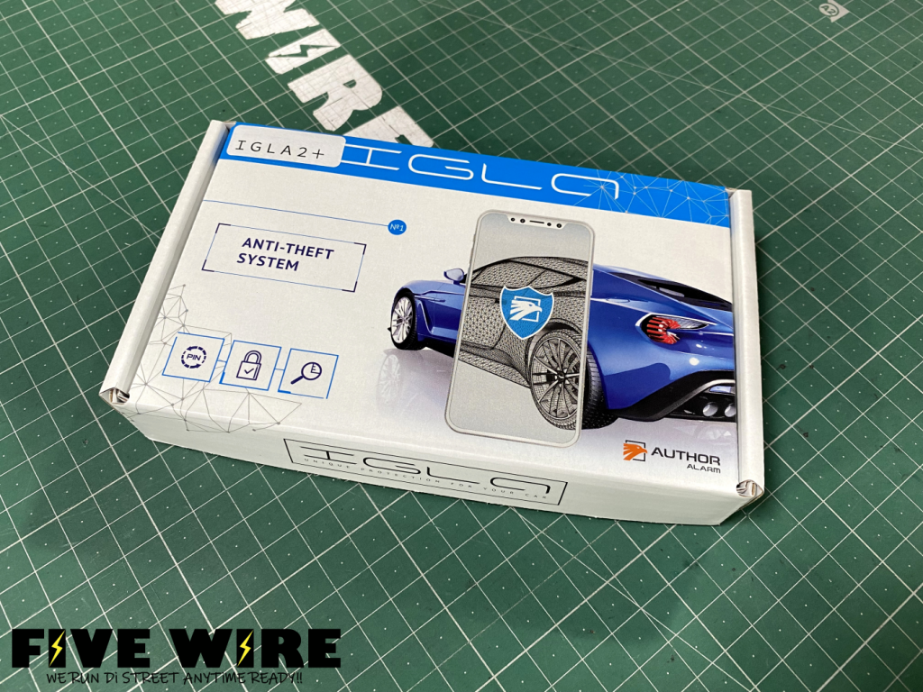 プラド150後期にAUTHOR ALARMイモビライザIGLA！ | 大阪FIVE WIRE公式ブログ