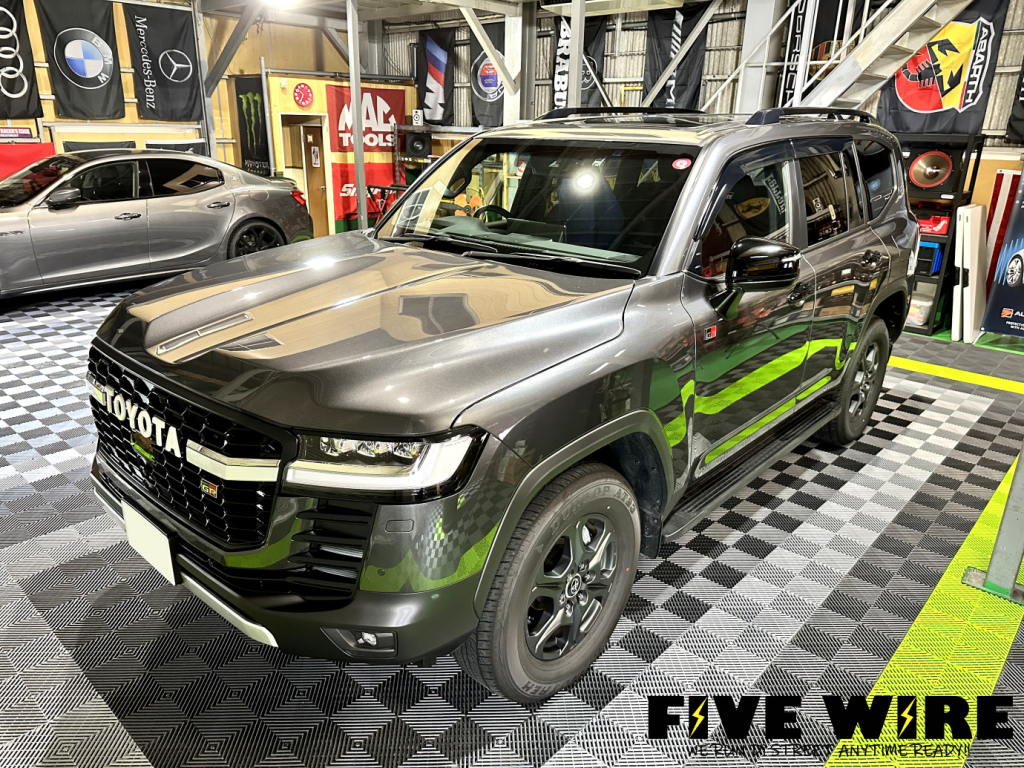 ランクル300にオーサーアラームIGLA！ | 大阪FIVE WIRE公式ブログ