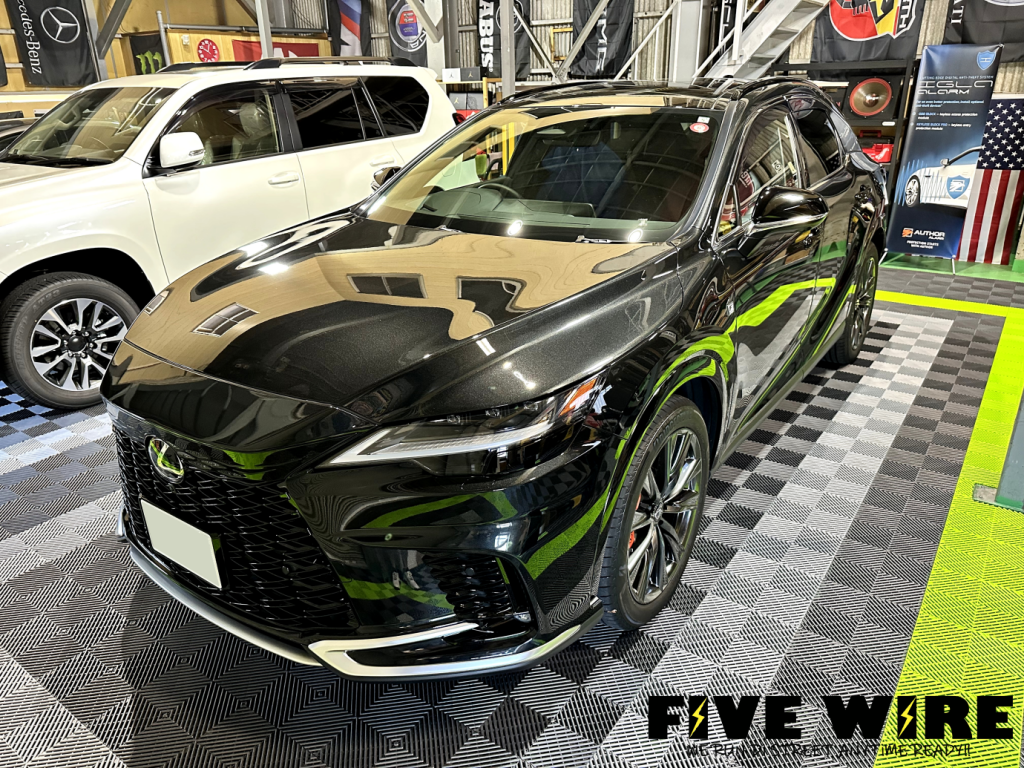 レクサスRX350にオーサーアラームIGLA！ | 大阪FIVE WIRE公式ブログ