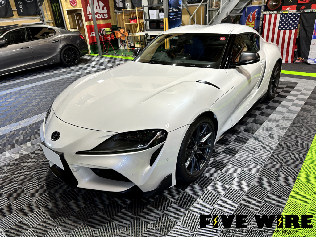 GRスープラJ29にオーサーアラームIGLA！ | 大阪FIVE WIRE公式ブログ