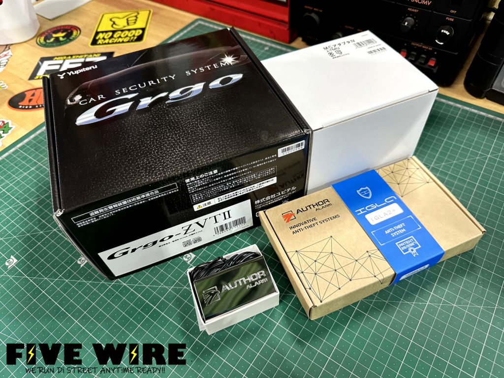 レクサスRX450hに最上級Grgoセキュリティ＆IGLA！ | 大阪FIVE WIRE公式ブログ