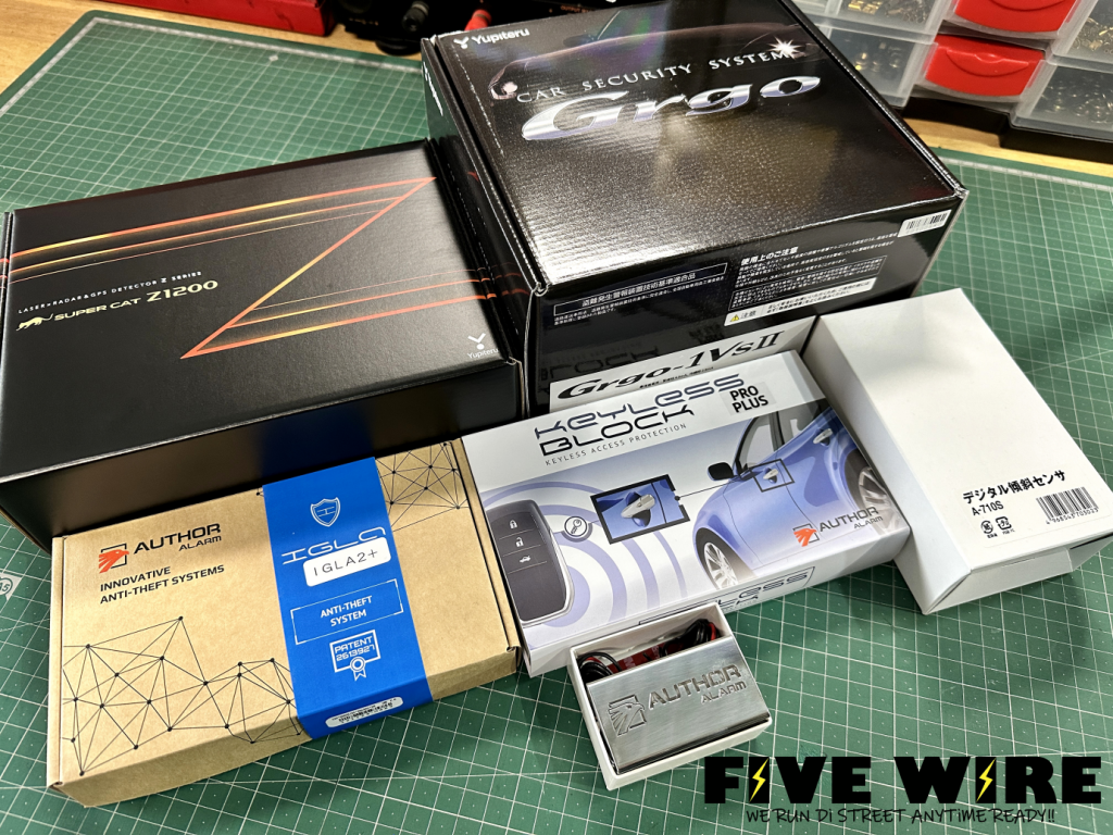 30アルファードにGrgo＆IGLA＆KEYLESS BLOCK！ | 大阪FIVE WIRE公式ブログ