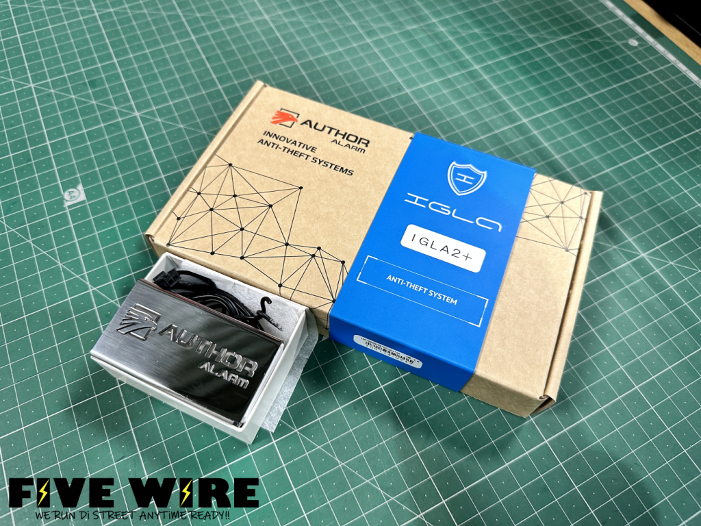 レクサスIS500にオーサーアラームIGLA！ | 大阪FIVE WIRE公式ブログ