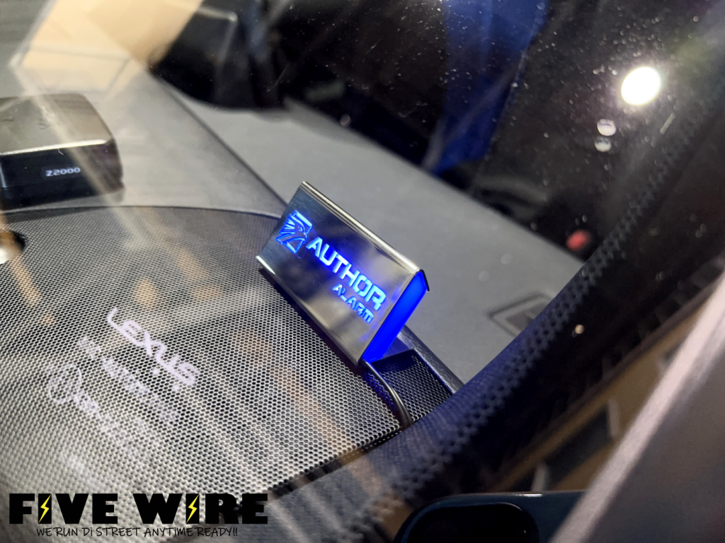 レクサスIS500にオーサーアラームIGLA！ | 大阪FIVE WIRE公式ブログ