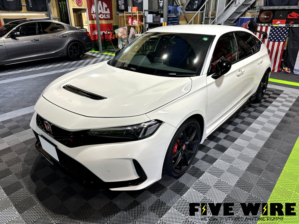 シビックタイプR FL5にオーサーアラームIGLA！ | 大阪FIVE WIRE公式ブログ