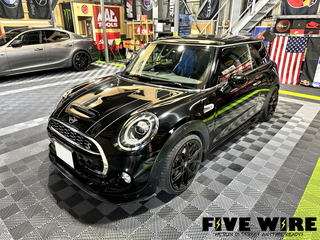 MINIクーパーSにオーサーアラームIGLA！ | 大阪FIVE WIRE公式ブログ