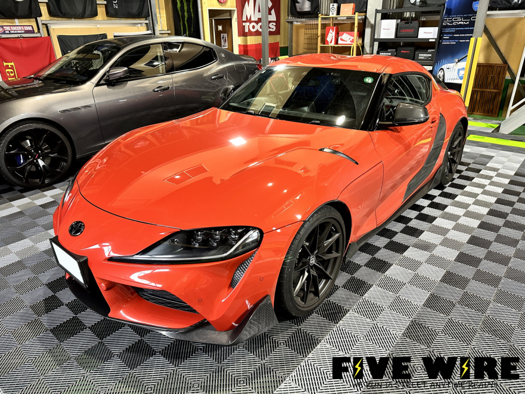 GRスープラA91に最上級Grgo＆IGLA！ | 大阪FIVE WIRE公式ブログ