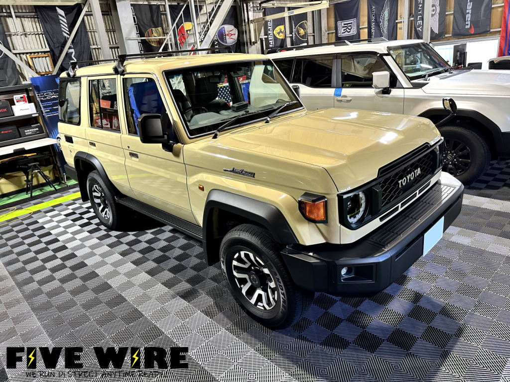 再々販ランクル70にオーサーアラームIGLA！ | 大阪FIVE WIRE公式ブログ