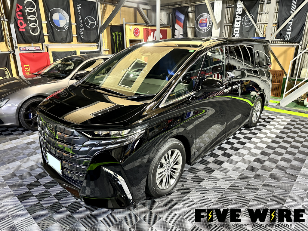 40アルファードに次世代セキュリティIGLA ALARM！ | 大阪FIVE WIRE公式ブログ