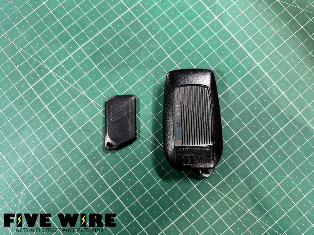 80ハリアーHVにオーサーアラームIGLA！ | 大阪FIVE WIRE公式ブログ