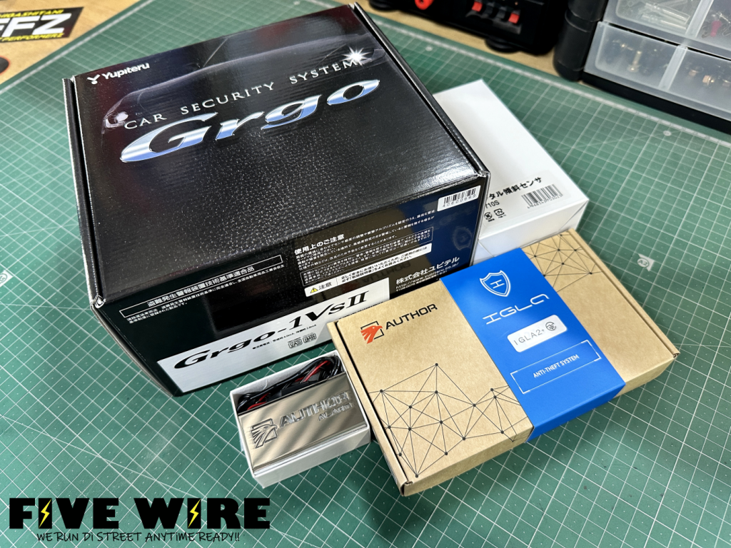 8型ハイエースにスマートキー連動Grgo＆IGLA！ | 大阪FIVE WIRE公式ブログ