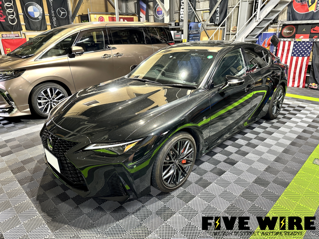 レクサスIS500にオーサーアラームIGLA！ | 大阪FIVE WIRE公式ブログ