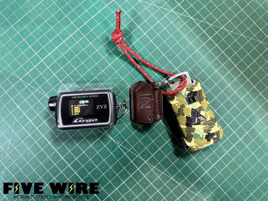 三菱デリカD5に最上級Grgoセキュリティ！ | 大阪FIVE WIRE公式ブログ