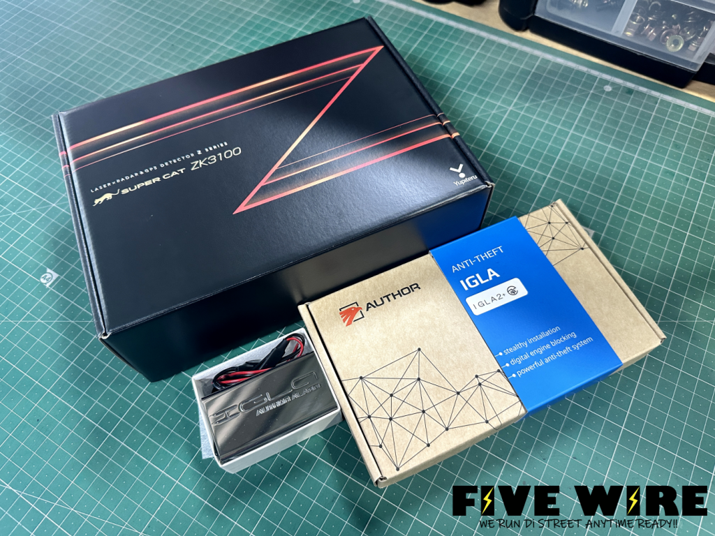 レクサスNX350hにオーサーアラームIGLA！ | 大阪FIVE WIRE公式ブログ