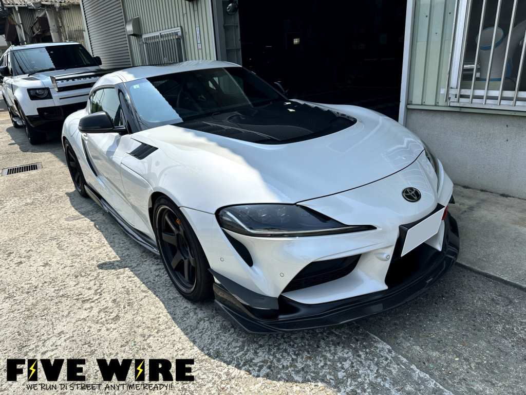 GRスープラJ29にオーサーIGLA2 PLUS！ | 大阪FIVE WIRE公式ブログ