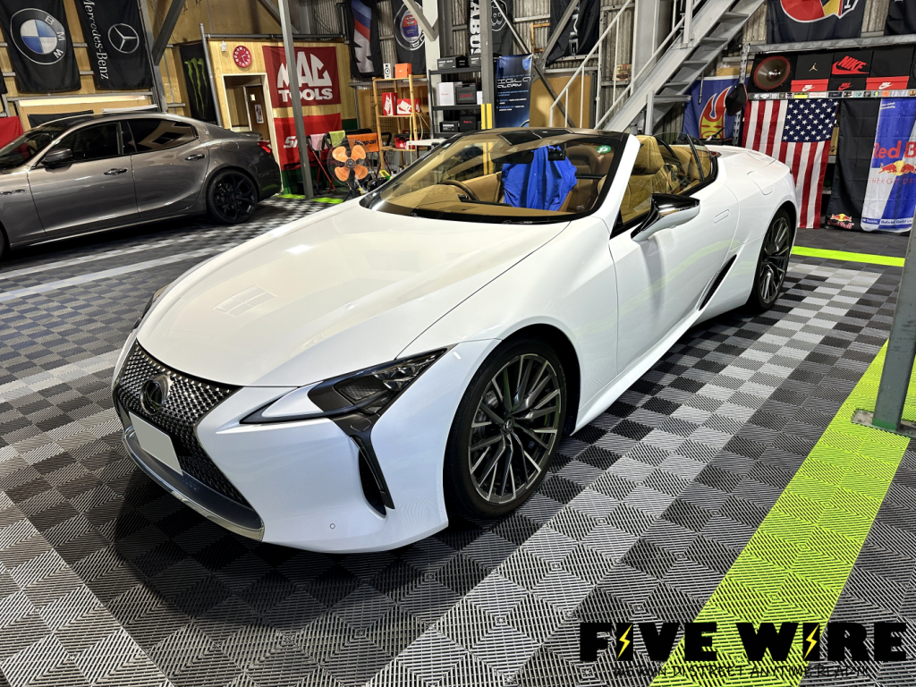 レクサスLC500にAUTHORイグラ2プラス！ | 大阪FIVE WIRE公式ブログ