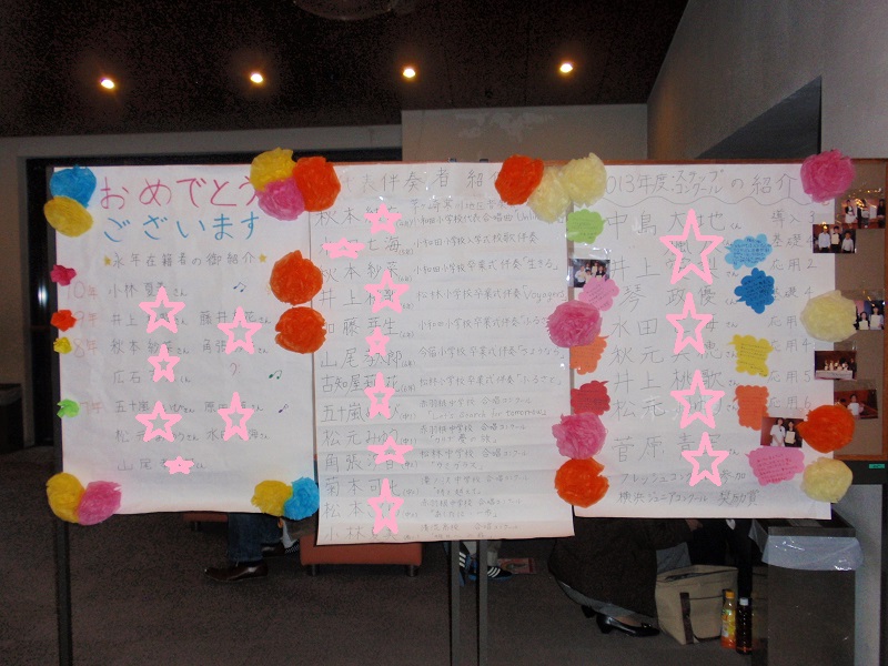 ピアノ発表会展示物。 | mimoza-piano