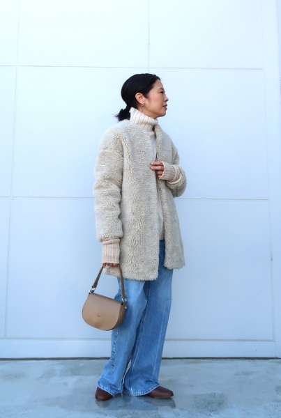 TICCA ウールファーロングコート | midas