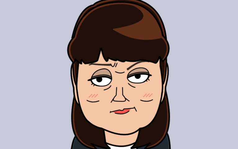藤島ジュリー景子 似顔絵ブログのようなもの