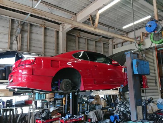 s15シルビアパワステポンプ交換 | Viper Blog