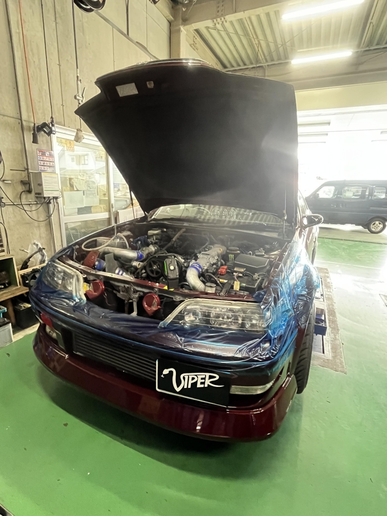 jzx110マーク2 エンジンオイル漏れ修理 | Viper Blog
