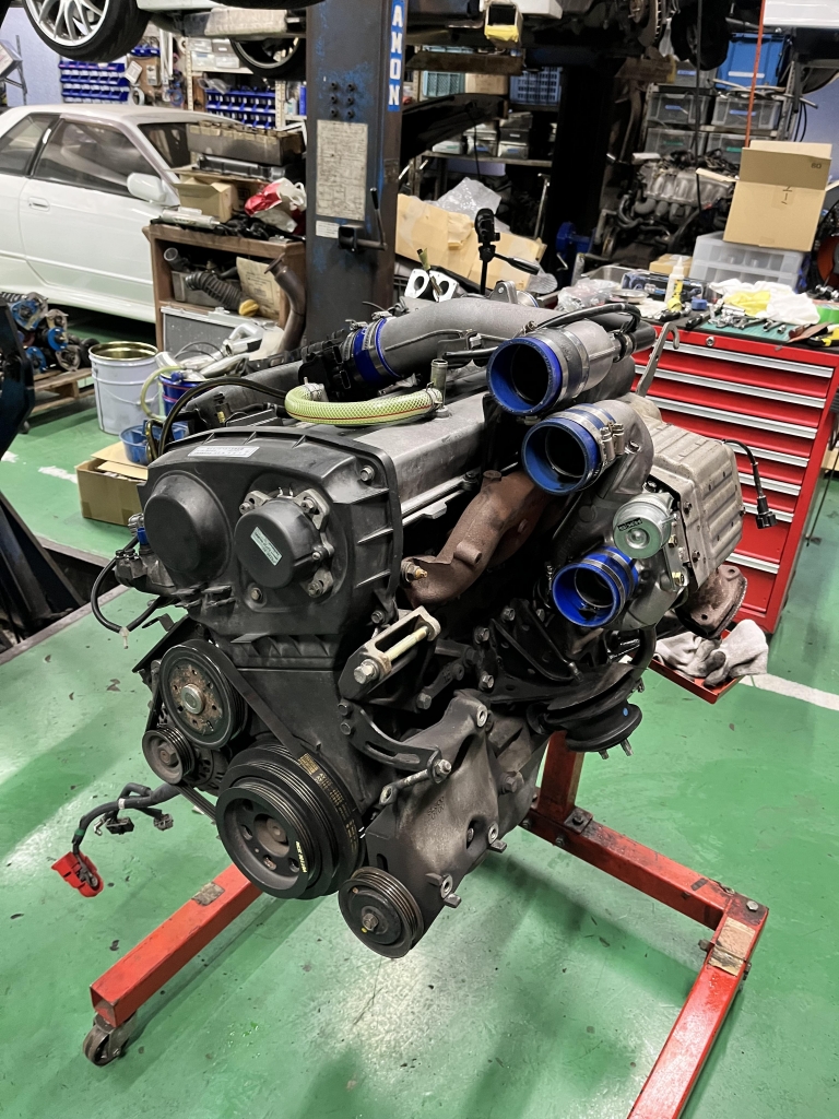 35ローレル エンジン降ろし | Viper Blog