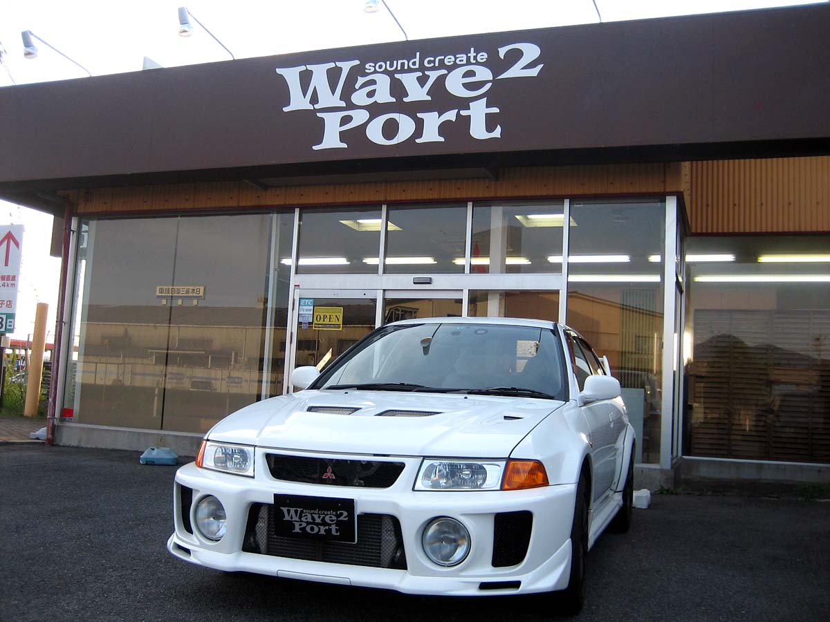 三菱 ランエボにカロッツェリアDEH-970ヘッドユニット、ヘリックス スピーカー取付ました！ | wave2port blog top