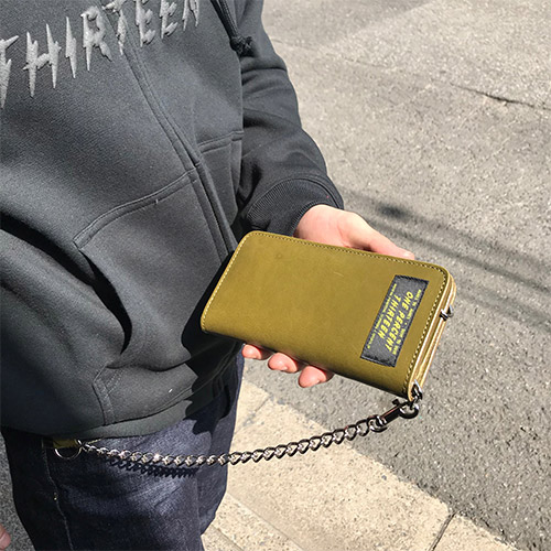 更新0523□1%13_LEATHER LONG WALLET SAGE GREEN□入荷案内 更新0523□1%13_LEATHER LONG WALLET SAGE GREEN□入荷案内