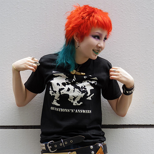更新0707□QUESTIONS AND ANSWERS_SKINS 'n' PUNKS T SHIRT 更新0707□QUESTIONS AND ANSWERS_SKINS 'n' PUNKS T SHIRT