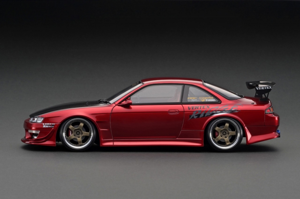 1/18スケール「VERTEX S14 Silvia レッドメタリック」ご紹介 1/18スケール「VERTEX S14 Silvia レッドメタリック」ご紹介