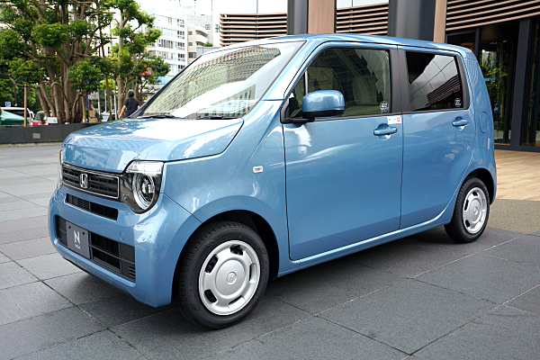 ホンダ Nワゴン L ブルー (2) Honda N-WGN L : Blue (2) | Car and Moto in Japan