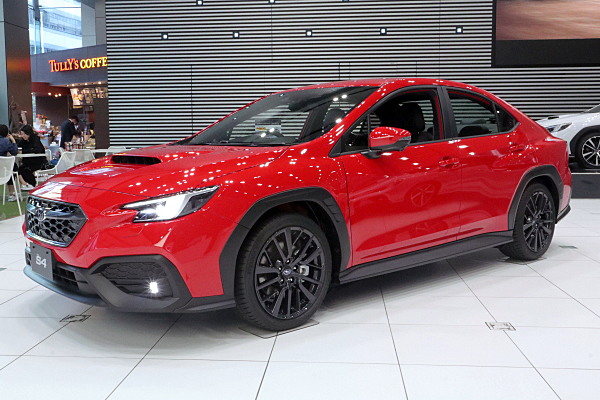 スバル WRX S4 GT-H EX レッド Subaru WRX S4 GT-H EX : Red | Car and Moto in Japan