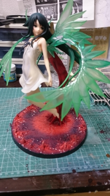沙耶の唄 沙耶 1/7スケール オリジナルフルスクラッチ肉塊台座 沙耶の唄 沙耶 1/7スケール オリジナルフルスクラッチ肉塊台座
