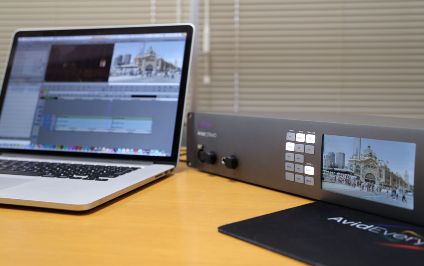 Video tips:待望のビデオ・インターフェイスAvid Artist Video tips:待望のビデオ・インターフェイスAvid Artist