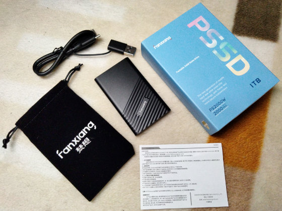 安価なポータブルSSDをGH6でテスト | うららkaブログ版