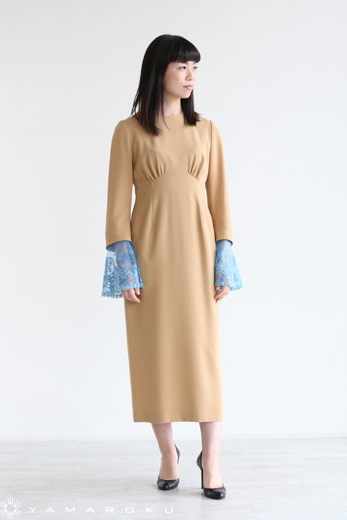 Mame Kurogouchi(マメ) Flower Printed Sleeves Dress Mame Kurogouchi(マメ) Flower Printed Sleeves Dress