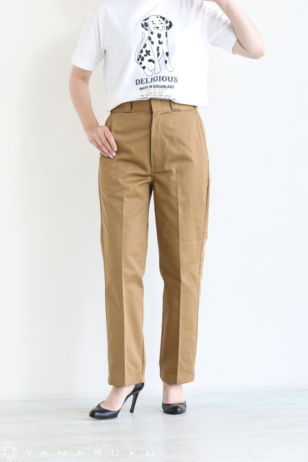 MUVEIL×Dickies(ミュベール×ディッキーズ)コラボチノパンツ MUVEIL×Dickies(ミュベール×ディッキーズ)コラボチノパンツ
