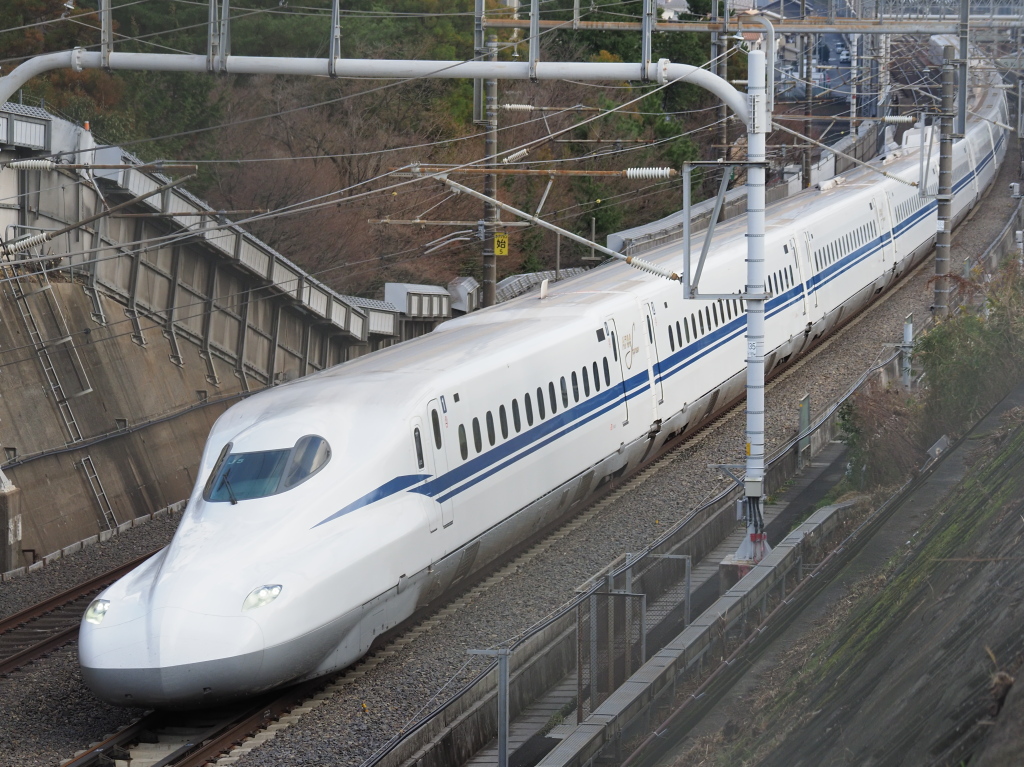 No.933 N700S J5 J2編成 大津市石山付近にて | TETSUYA氏ブログ