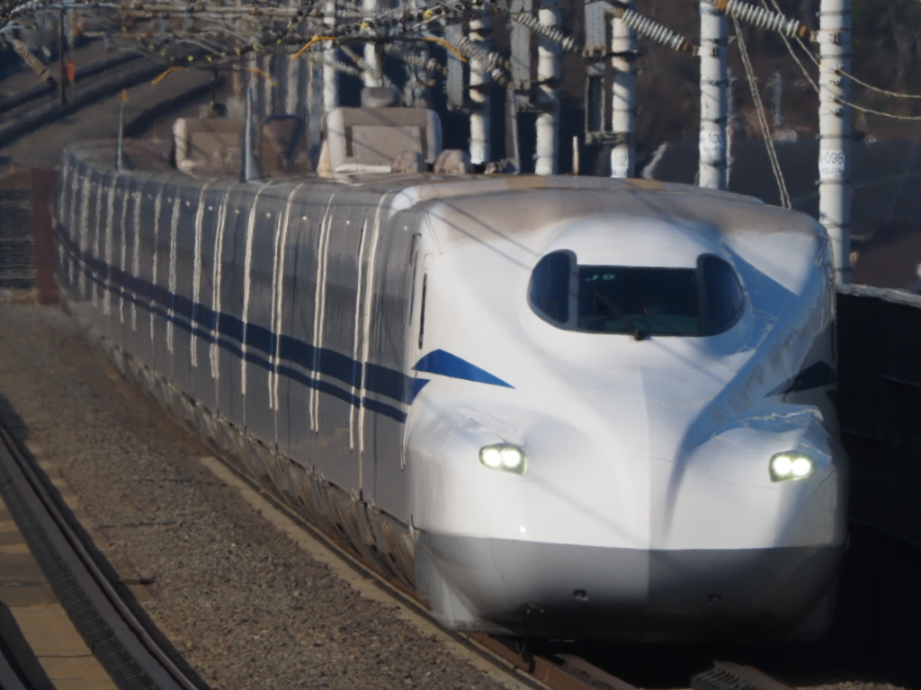 No.1407 N700S J22編成 J9編成 J23編成試運転 大津市瀬田付近にて | TETSUYA氏ブログ