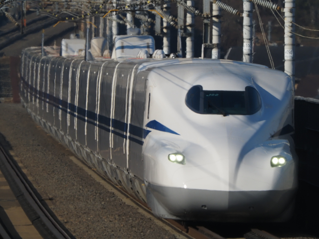 No.1407 N700S J22編成 J9編成 J23編成試運転 大津市瀬田付近にて | TETSUYA氏ブログ