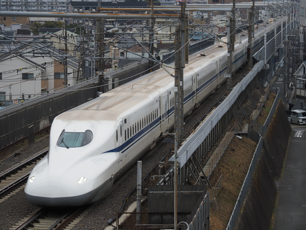 No.1437 N700S J7 J23編成 他 山科付近にて | TETSUYA氏ブログ