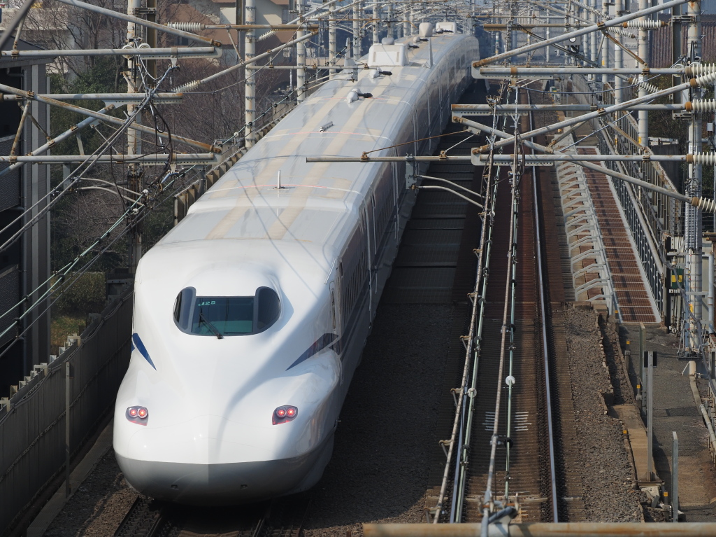 No.1470 N700S J24 J23 J25編成 本町跨線橋(東山トンネル西)にて | TETSUYA氏ブログ