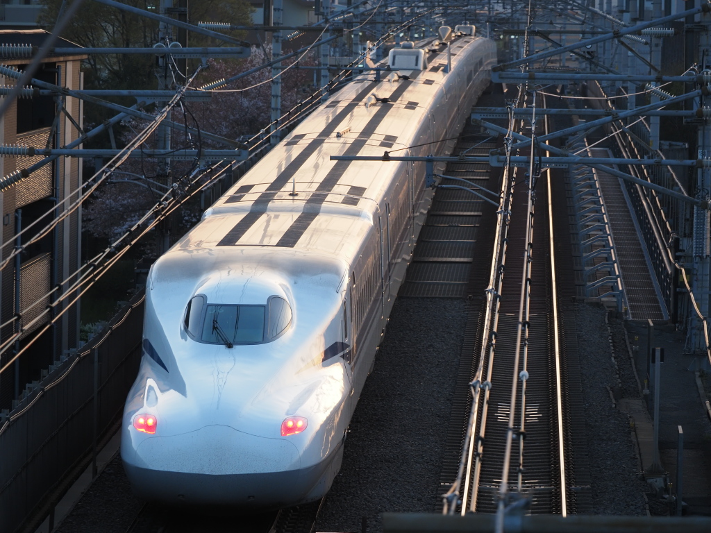 No.1508 N700S J8 J24 J9編成 本町跨線橋(東山トンネル西)にて | TETSUYA氏ブログ